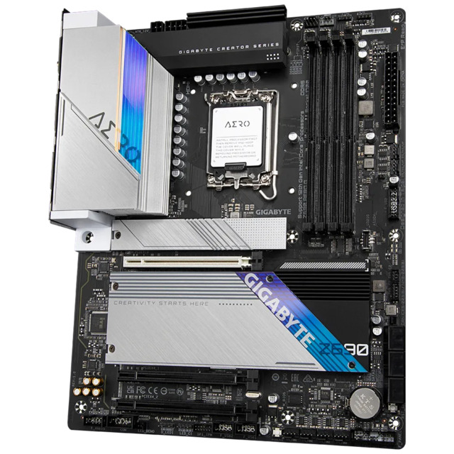 Материнская плата Gigabyte Z690 AERO G - купить в СПб по выгодным ценам ...