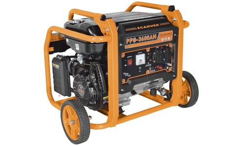 Купить Генератор Carver PPG- 3600АM 2.8кВт (Цвет: Orange) 01.020.00026 ...