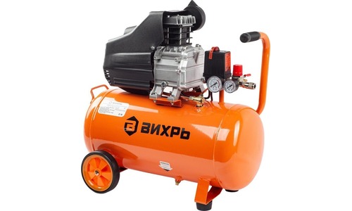 Купить Компрессор поршневой Вихрь КМП-50/300АМ (Цвет: Orange) 74/3/12 в ...