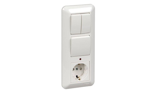 Блок Schneider Electric BK2VR-005A-B Прима (Цвет: White) (Артикул 00321864)