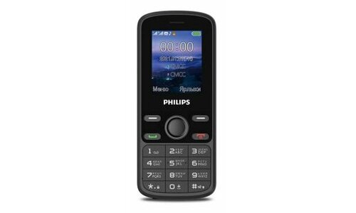 Купить Мобильный телефон Philips Xenium E111 (Цвет: Black) 867000176126 ...