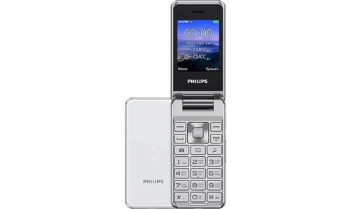 Купить Мобильный телефон Philips Xenium E2601 (Цвет: Silver) CTE2601SV/00 в СПб недорого ...